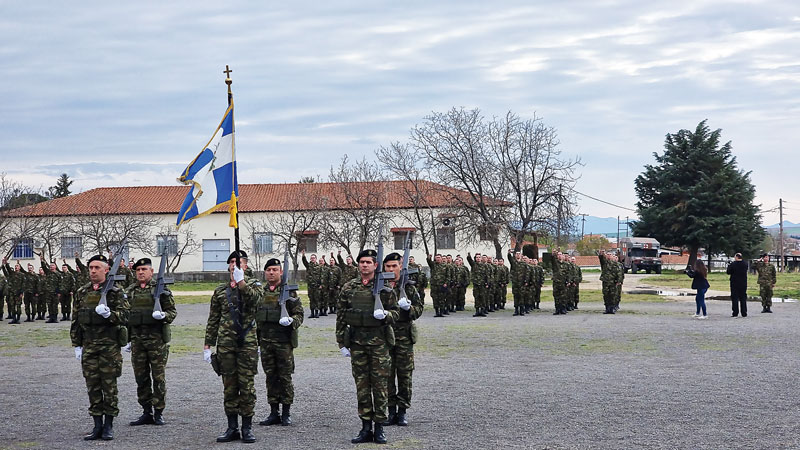 Κομοτηνή: Ορκίστηκαν παρουσία του Υφυπουργού Άμυνας Ν. Χαρδαλιά ...
